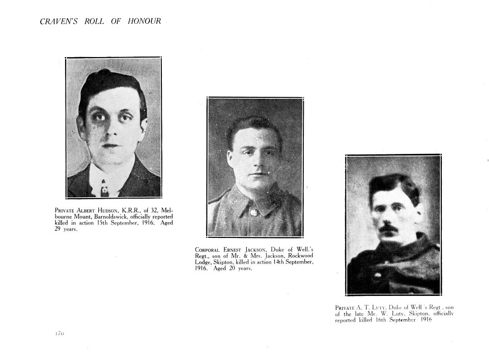 Page 170 | Craven's Part in The Great War Original Book