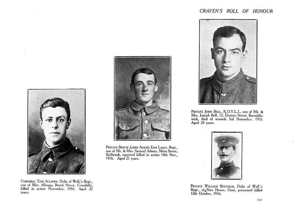 Page 191 | Craven's Part in The Great War Original Book